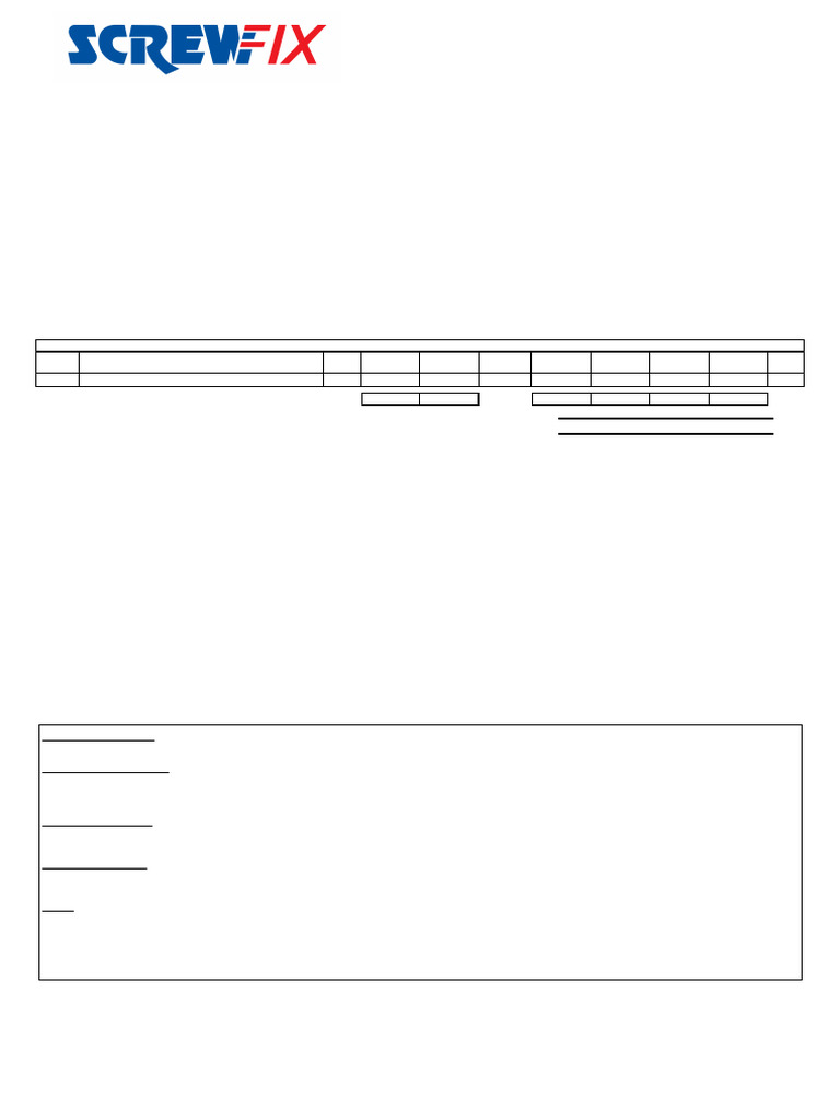 Invoice A21786810949 for Screwfix Order | PDF | Value Added Tax | Waste