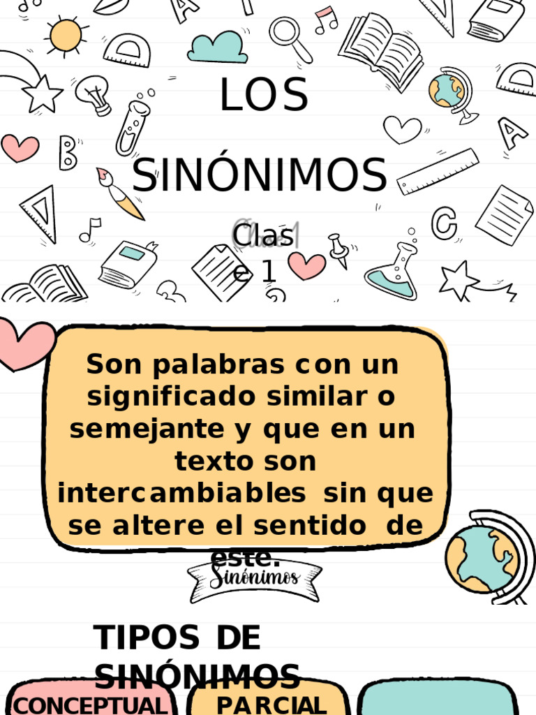 Los Sinonimos | PDF