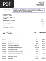 Varo Bank Account Statement Summary | PDF | Automated Teller Machine ...