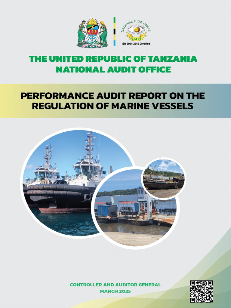 Performance Audit Report On Regulation of Marine Vessels | PDF | Ships ...