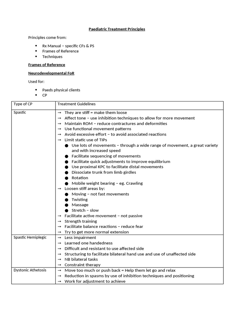 Principles of Pediatric Treatment Techniques | PDF | Learning | Perception