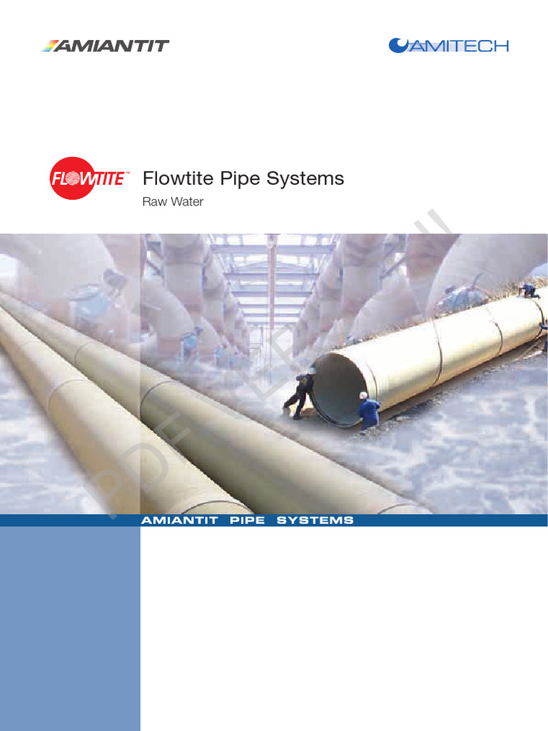 FT Raw Water Screen Final WS-hidd | PDF | Fiberglass | Pipe (Fluid Conveyance)