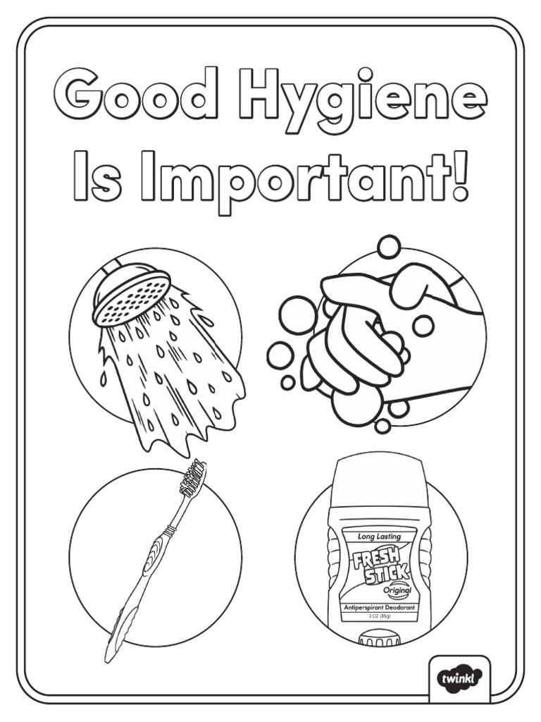 Life Skills - Good Hygiene Activity Booklet | PDF | Hygiene | Toothbrush