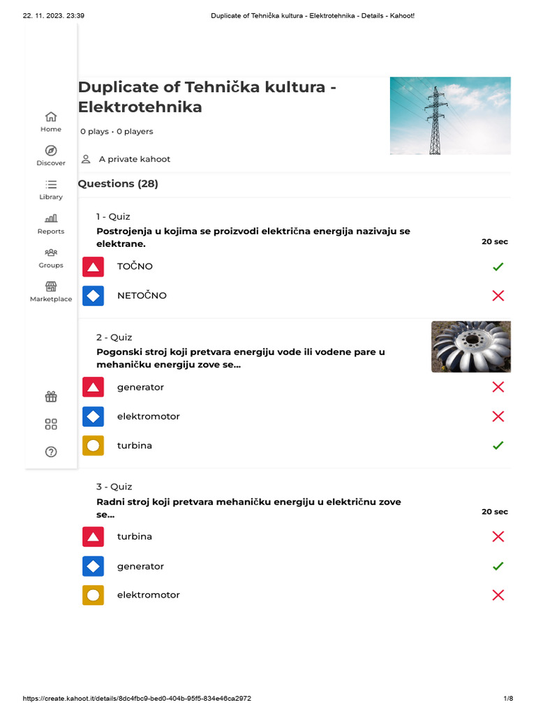 Pitanja 8 Razred TK | PDF