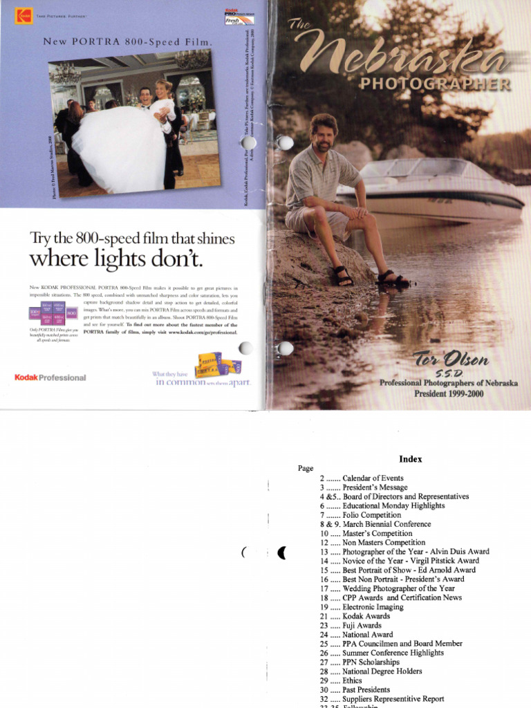 Tor Olson 1999-2000 PPN President Book | PDF