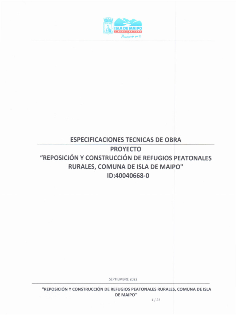 EETT_(Especificaciones_Técnicas) | PDF