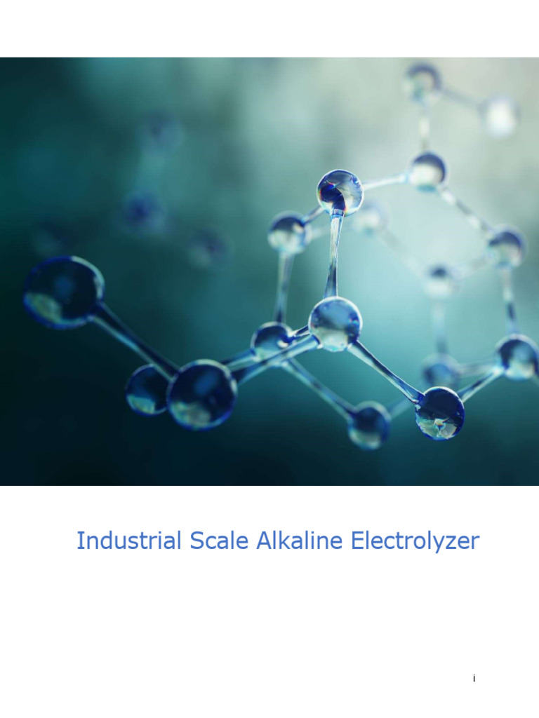 Industrial Alkaline Electrolyzer Model | PDF | Electricity | Chemical ...