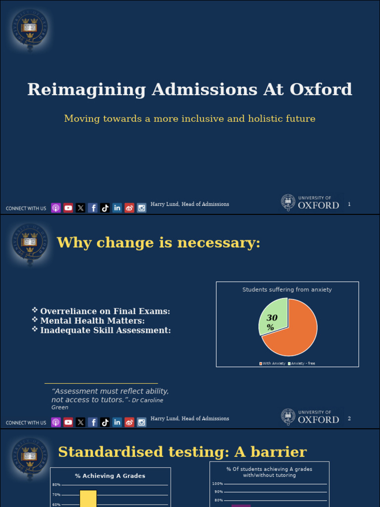 Oxford Admission Lamda 123 | PDF | University And College Admission ...