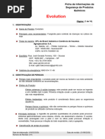 Ficha de Segurança: Bovéria-Turbo | PDF | Incêndios | Pesticida