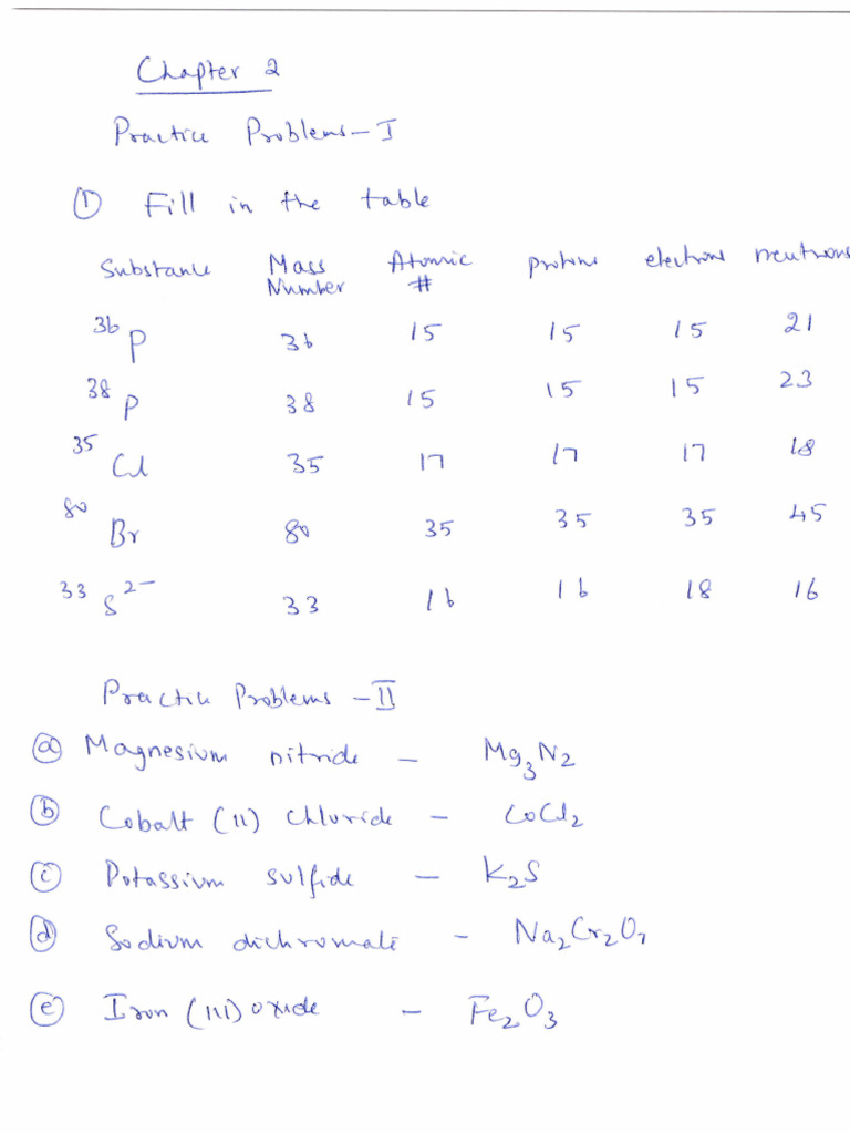 Chapter 2 Practice Questions | PDF