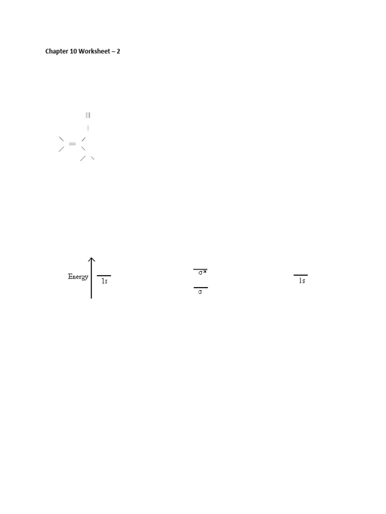 Chapter 10 Worksheet 2 | PDF