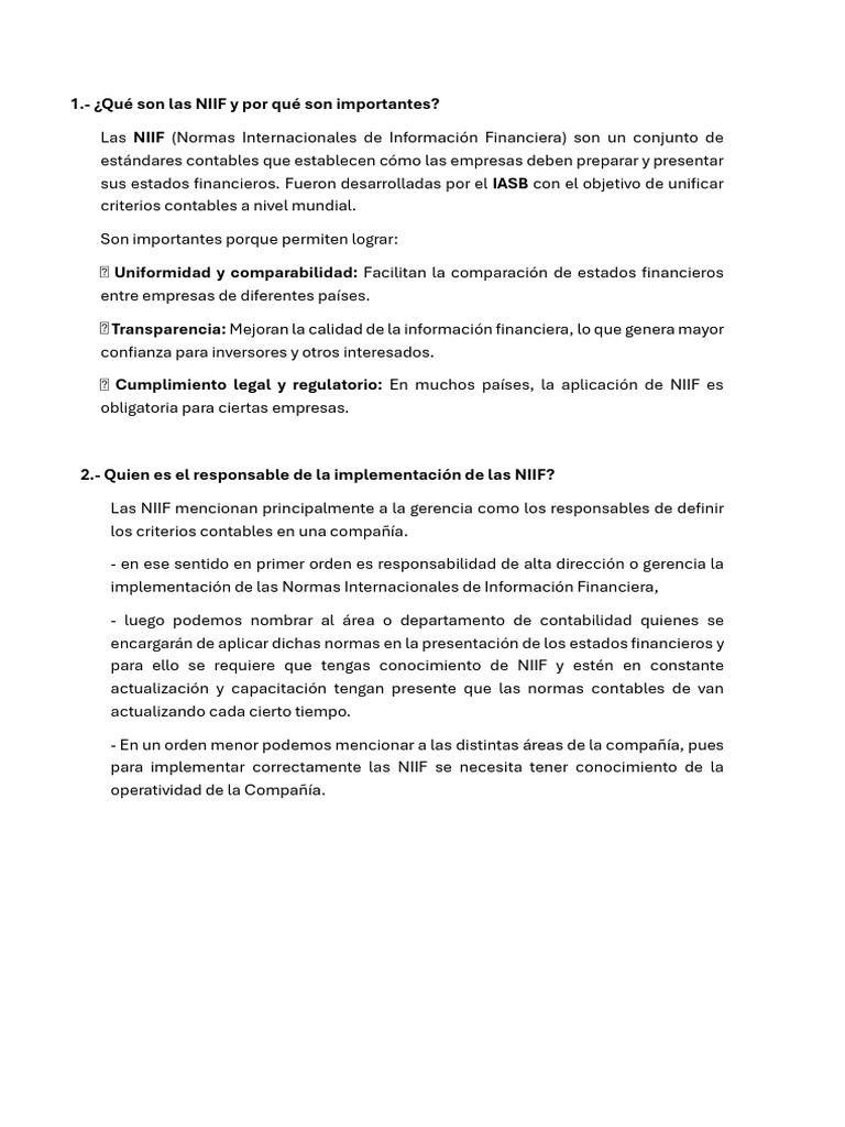 Entrevista NIIF - Con El CPCC Luis Leyva | PDF | normas internacionales de INFORMACION ...