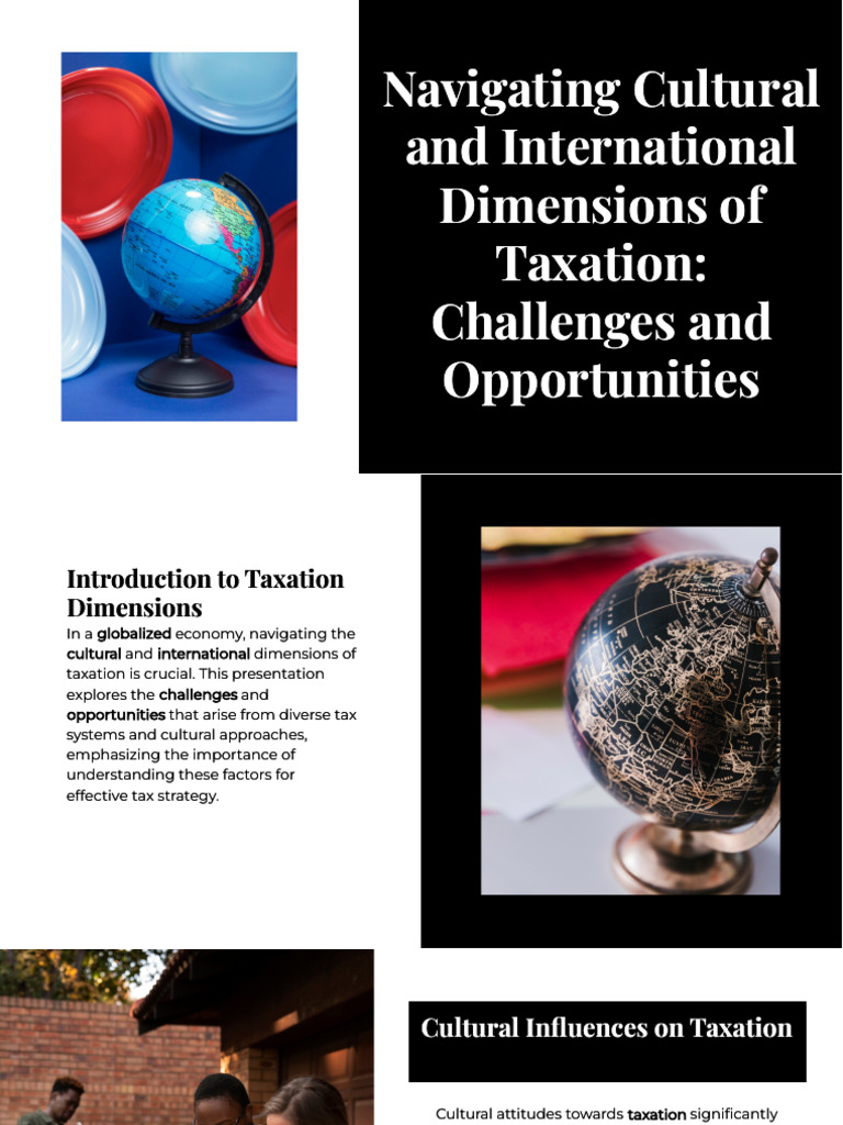 Slidesgo Navigating Cultural and International Dimensions of Taxation ...