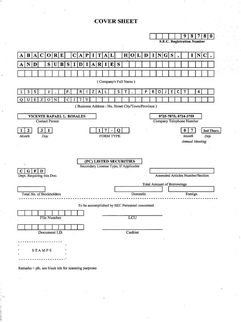 Aba 17q 1q2025 | PDF
