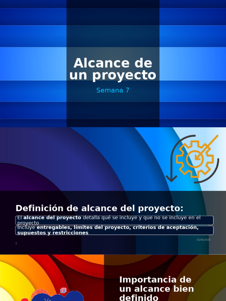 Alcance de Un Proyecto-Semana7 | PDF