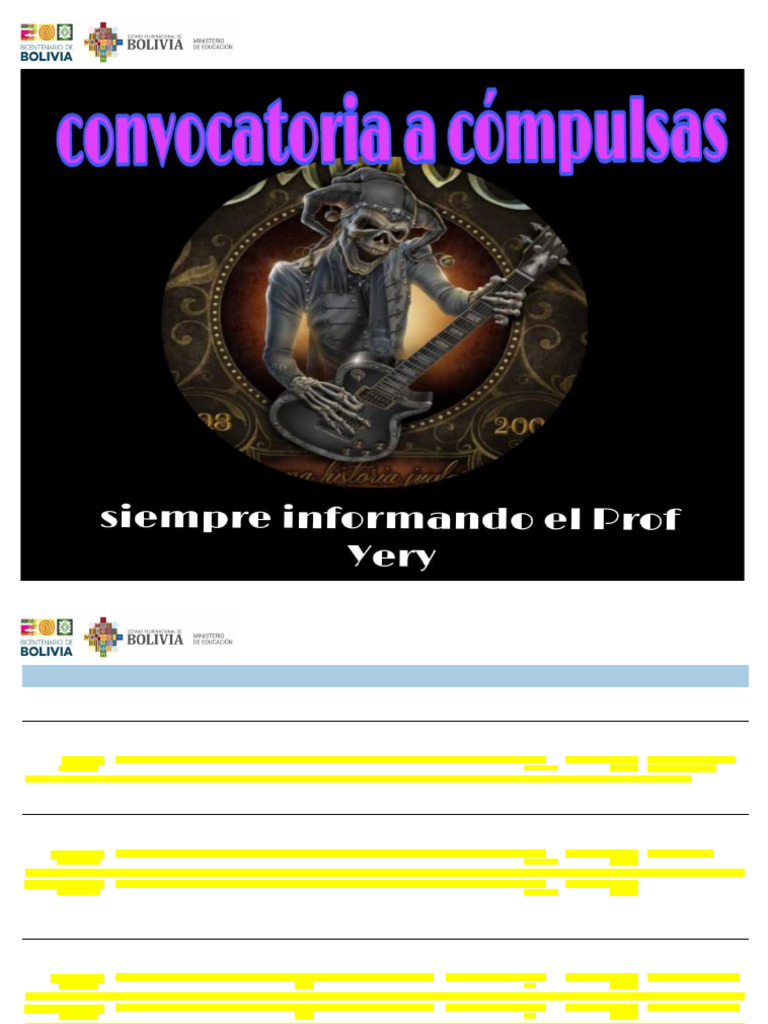 Compulsas 2,3 y 4 | PDF
