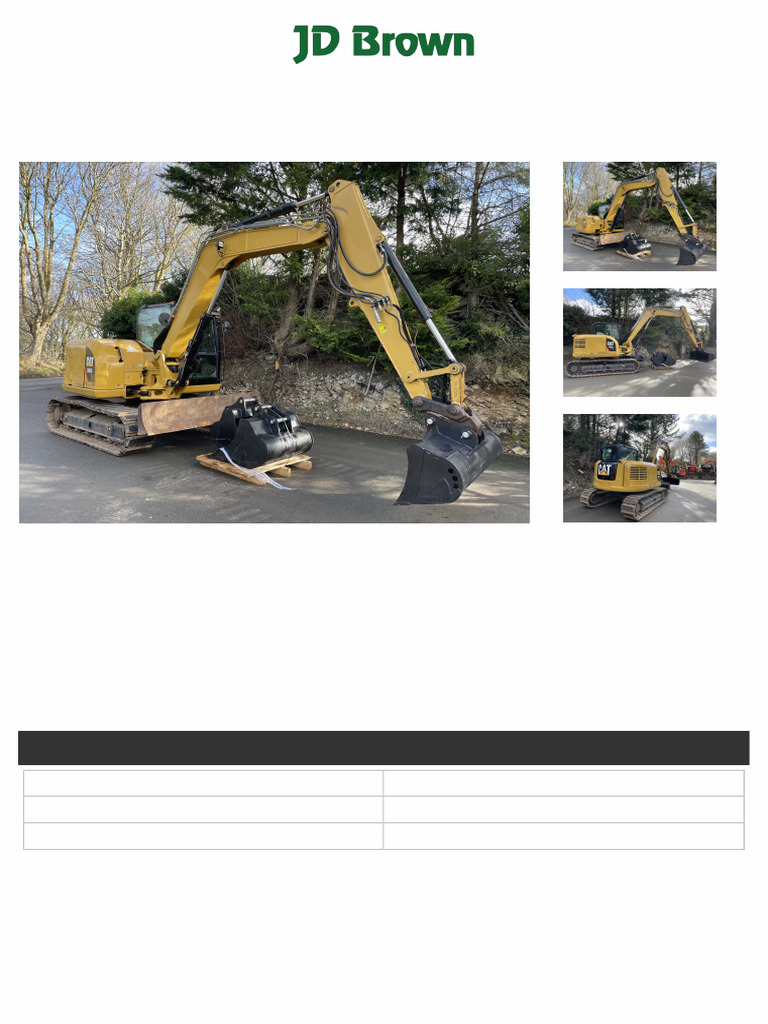 Cat 308e 2 CR | PDF