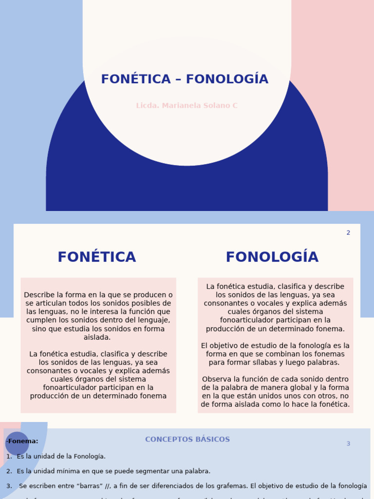 Clase Fonética - Fonología | PDF | Fonología | Fonética