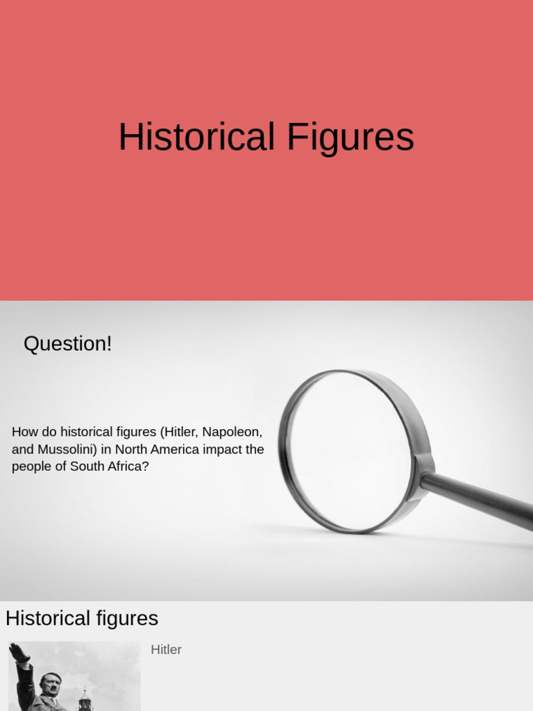 Historical Figures | PDF | Benito Mussolini | Fascism