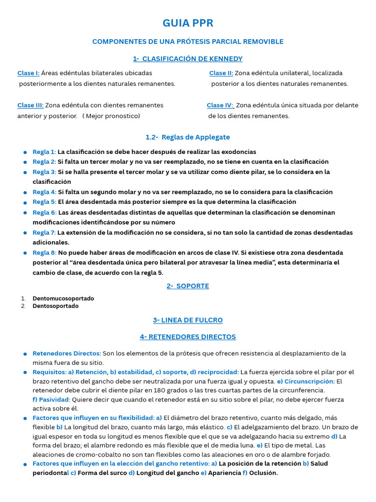 Guia PPR | PDF | Odontología | Diente