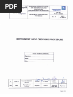 Method Statement Instrument Loop Checking QA 00 057 B PDF | PDF