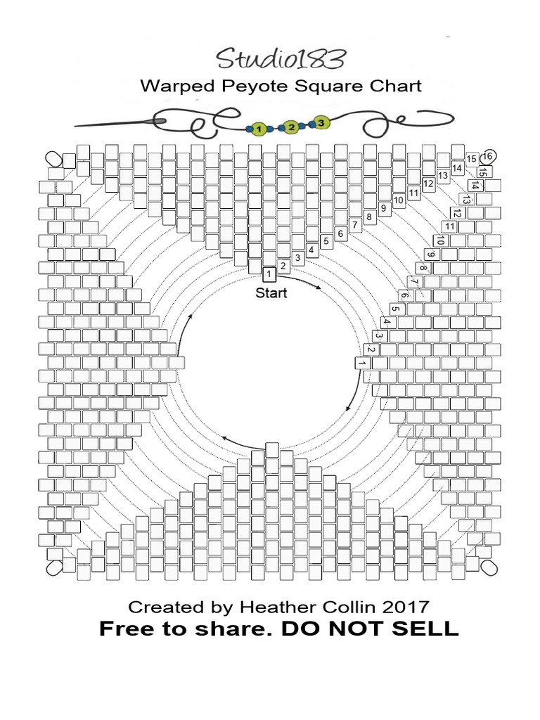 Warped Peyote Square(1) | PDF