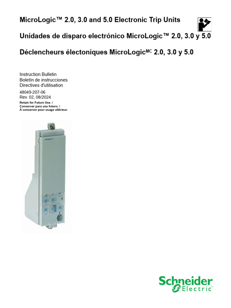 Micrologic 2.0 | PDF | Electromagnetic Interference | Electromagnetism