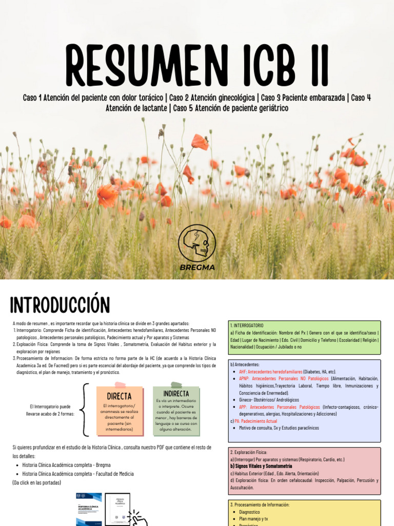 Bregma Resumen Icb II | PDF | Infarto de miocardio | Enfermedades y ...