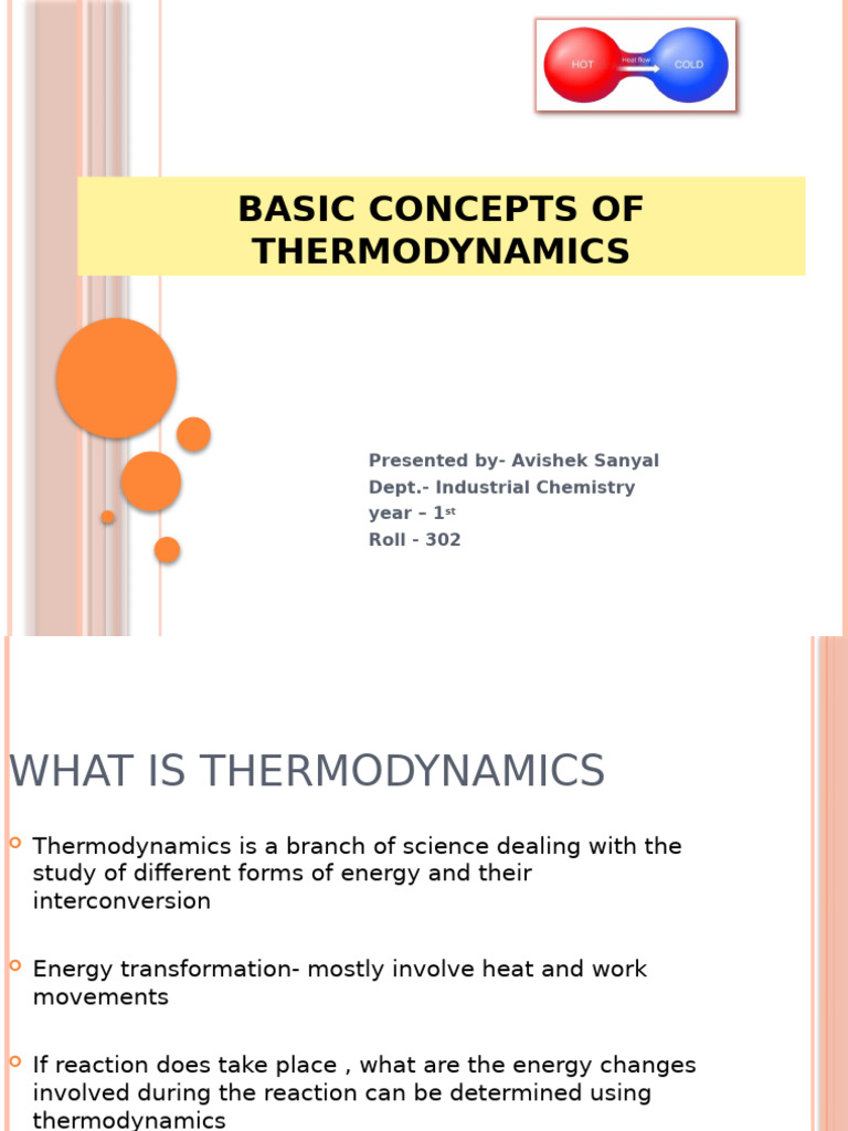 Avishek Thermodynamics | PDF | Heat | Thermodynamic Equilibrium