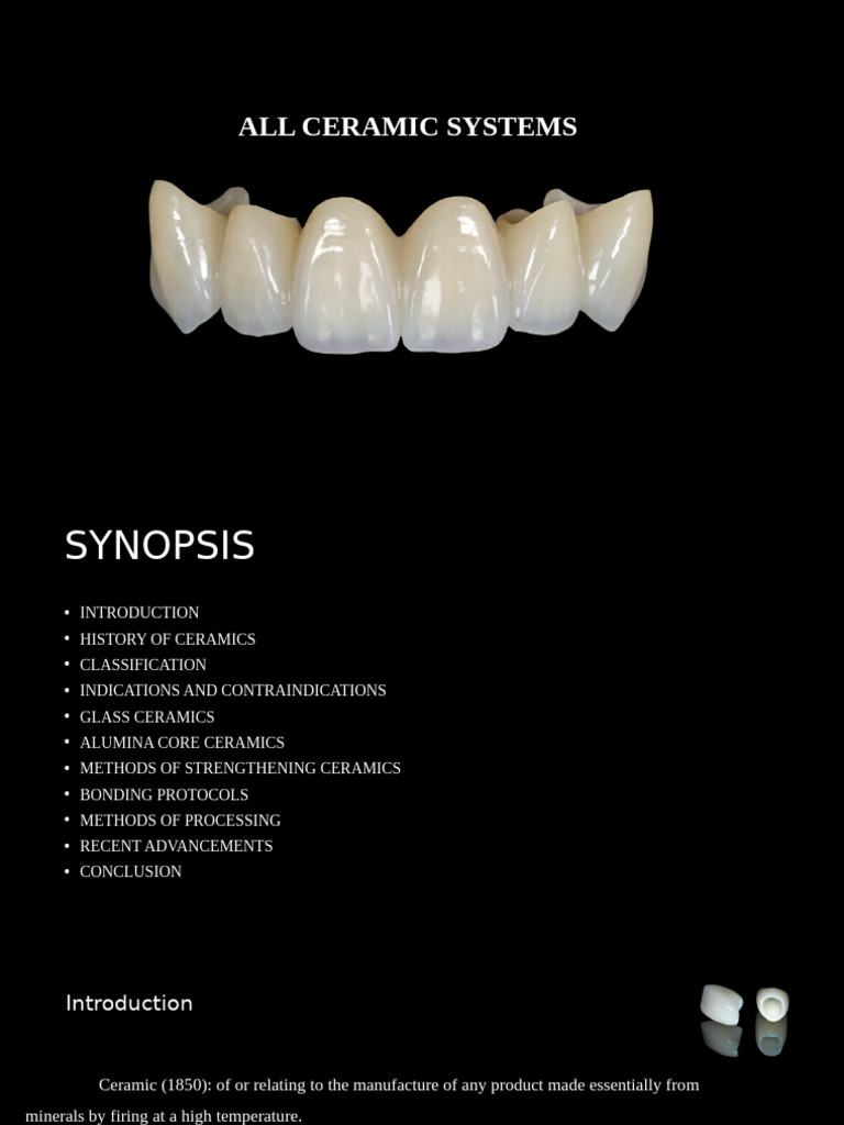 Comprehensive Guide to Dental Ceramics | PDF | Zirconium Dioxide ...