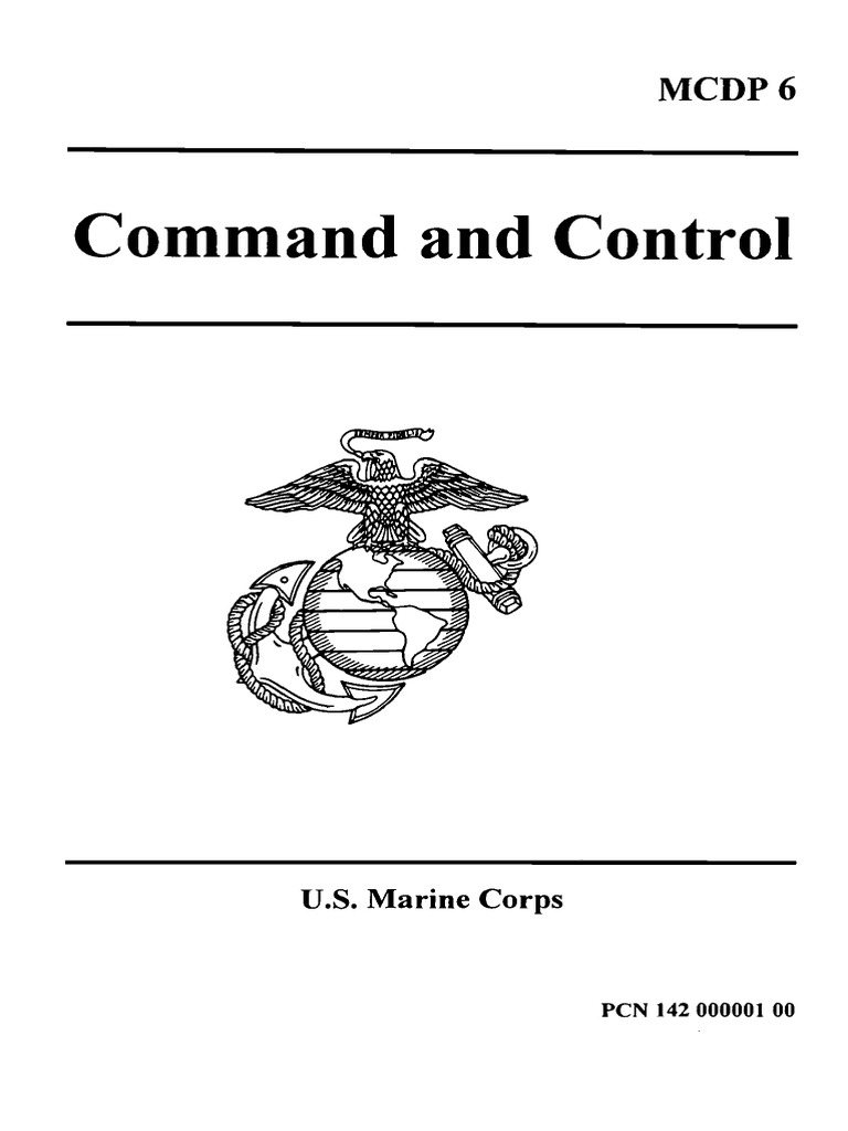 MCDP 6 Command and Control | PDF | United States Marine Corps | Military