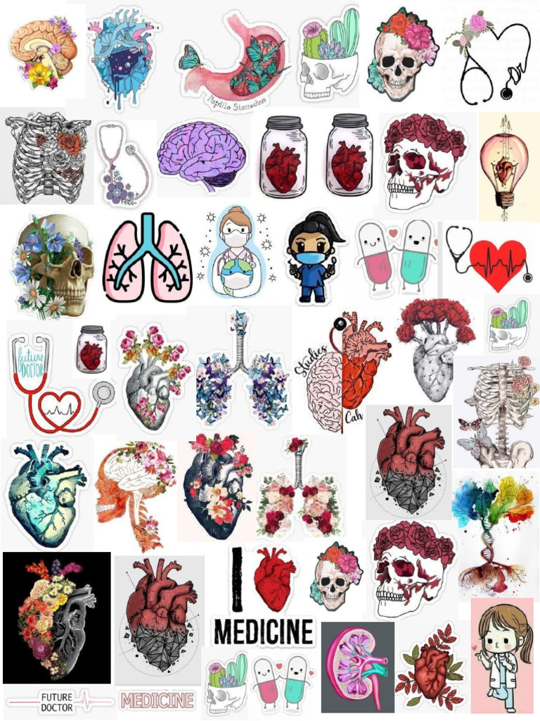 Sticker Medicina | PDF