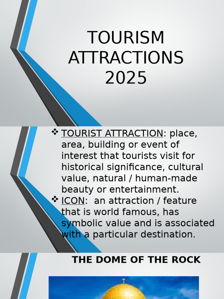 Top Global Tourist Attractions 2025 | PDF
