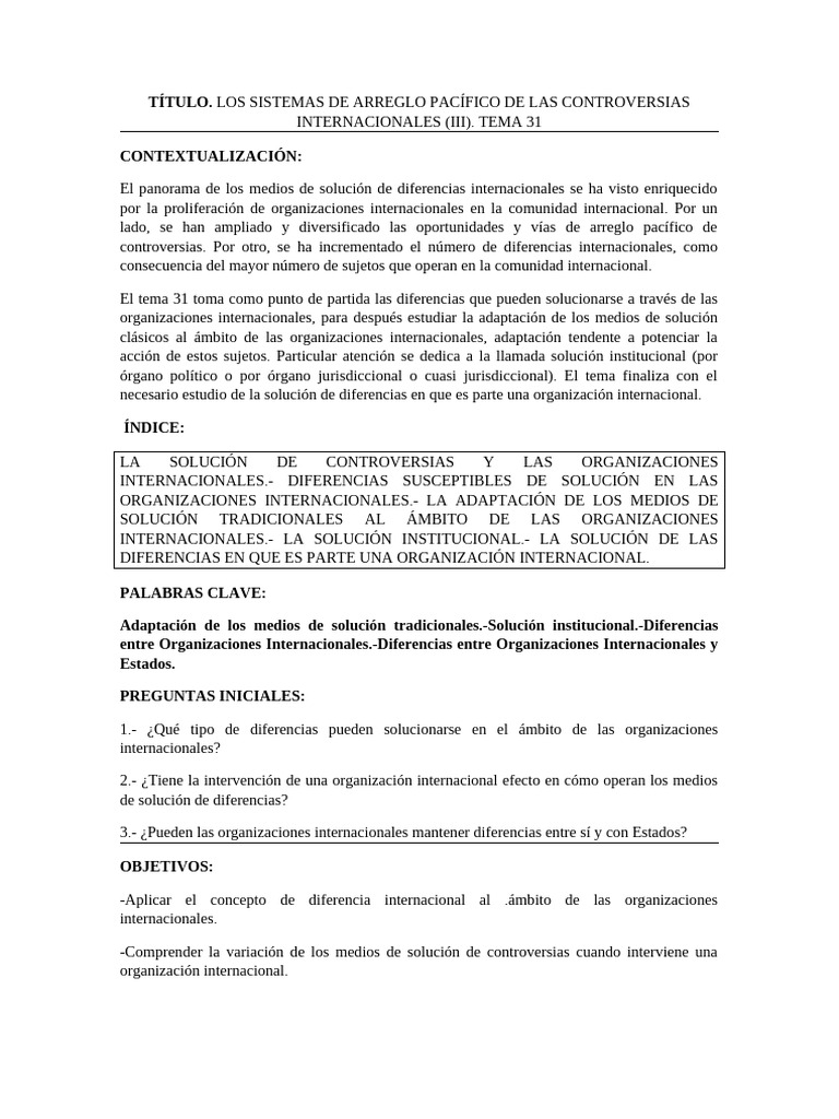 Guía DIP Tema 31 | PDF | Estado (política)