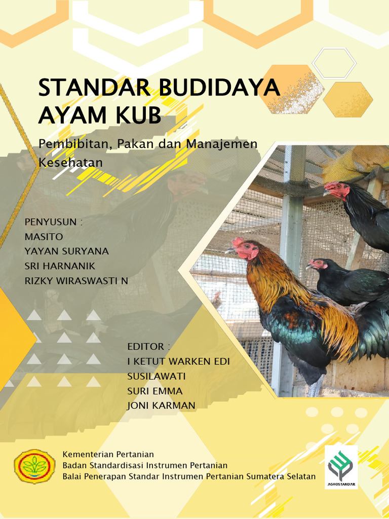Standar Budidaya Ayam KUB - Pembibitan, Pakan Dan Manajemen Kesehatan | PDF