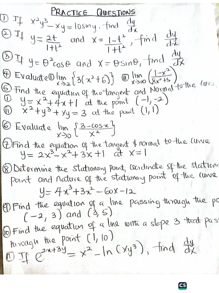 Practice Questions.. | PDF