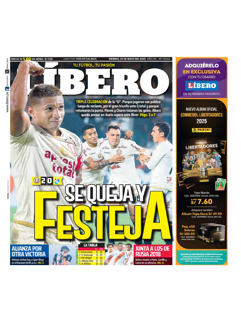 Perú??líbero™ 23.05.2025 | PDF