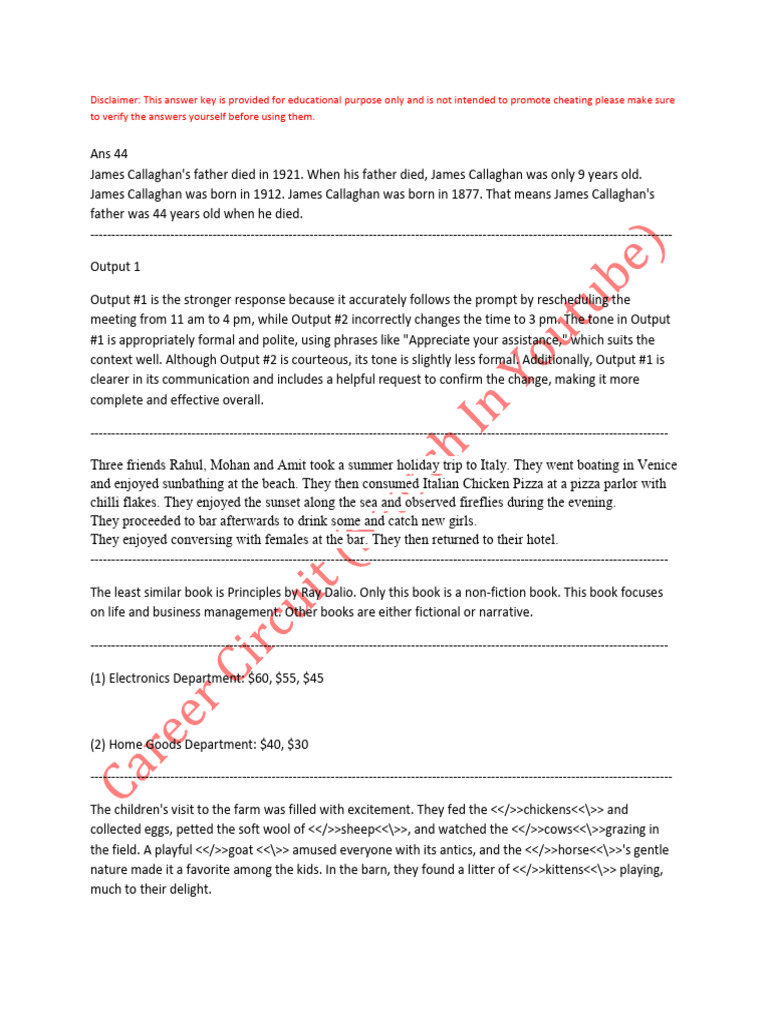 Stellar - Ai Assessment Answer Key | PDF