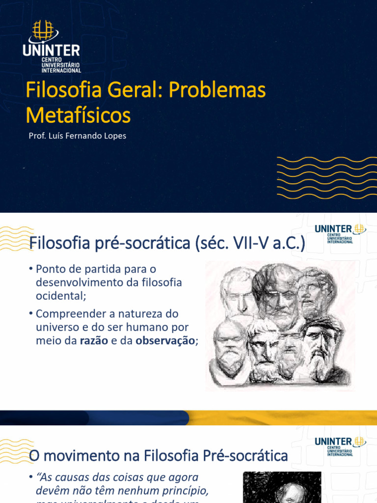 Extra Problemas Metafisicos | PDF | Metafísica