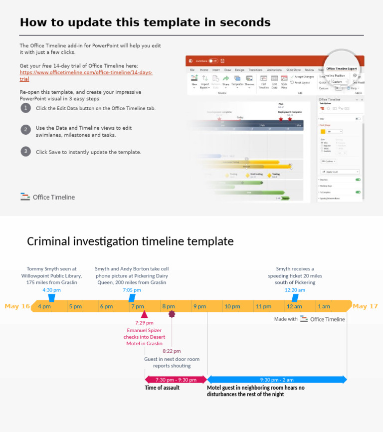 crime-timeline-template | PDF