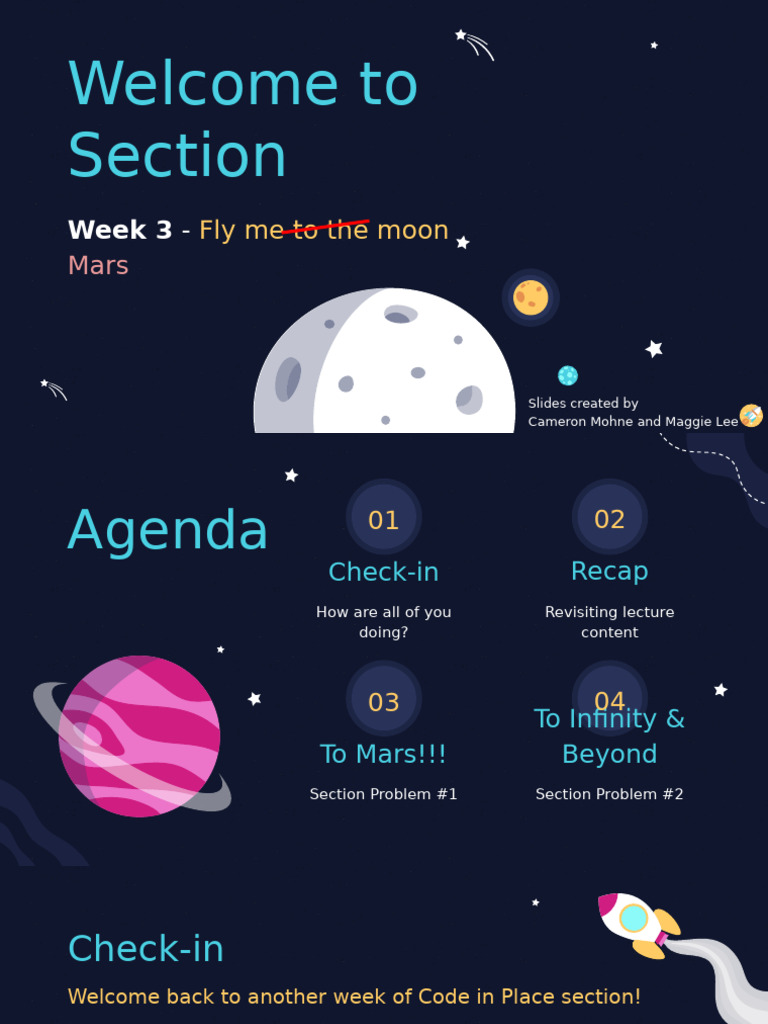 CIP 2025 - Section Week 3 | PDF | Planets | Weight