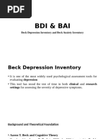 BECK'S Depression Inventory | PDF | Major Depressive Disorder ...