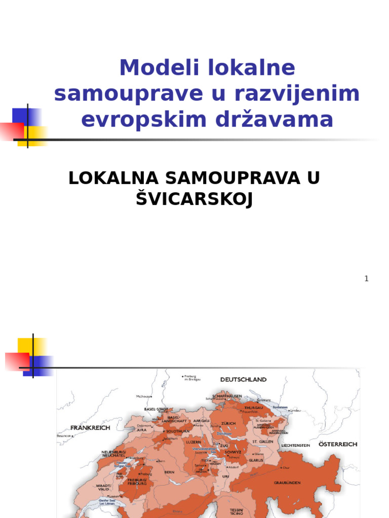Lokalna Samouprava U - Vicarskoj | PDF