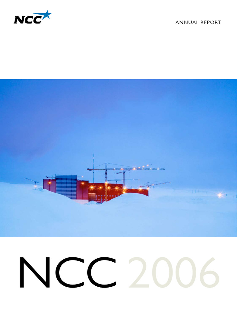 NCC Annual Report 2006 | PDF | Dividend | Sweden