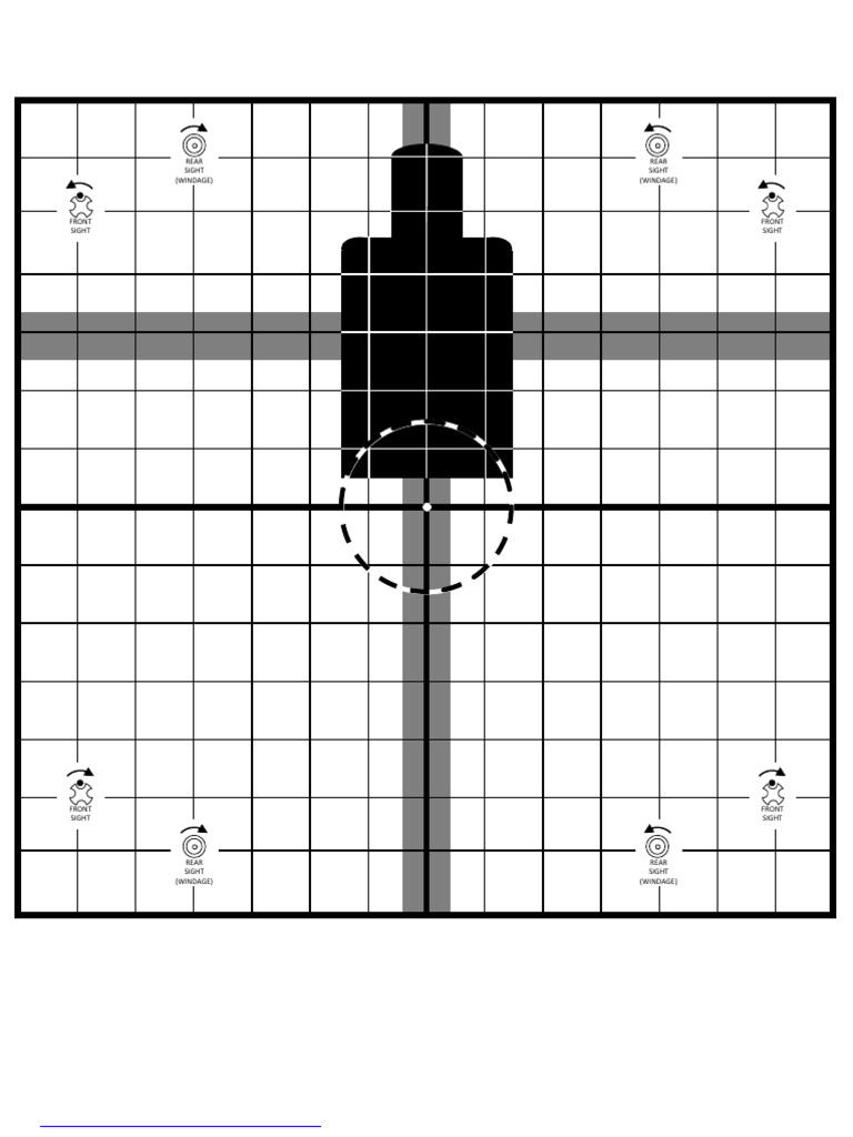 Improved M4 - AR15 Carbine Zero Target 100ma | PDF | Telescopic Sight ...