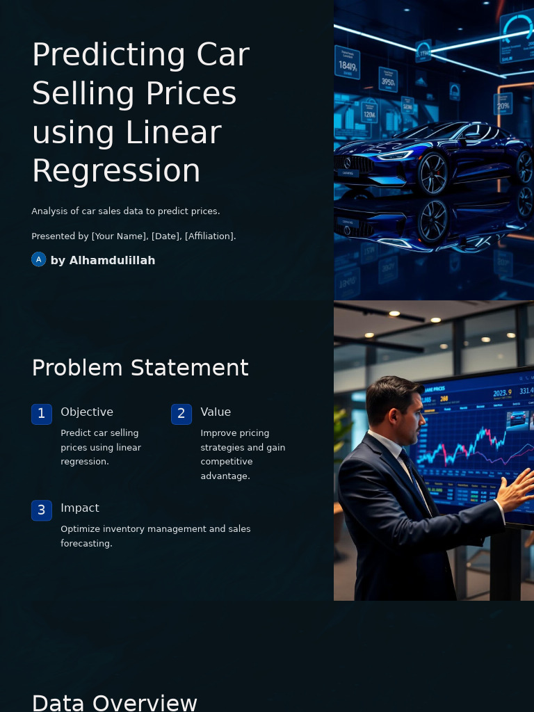 Predicting Car Selling Prices Using Linear Regression | PDF | Regression Analysis | Linear ...