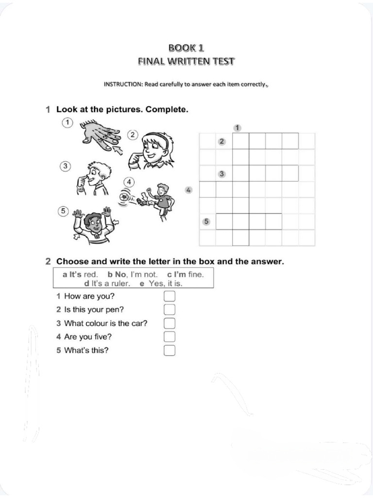 FAF1 Final Exam | PDF