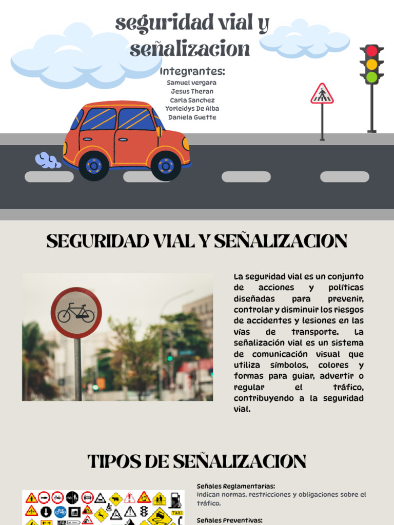 Seguridad Vial y Señalizacion | PDF | Seguridad vial | Tráfico