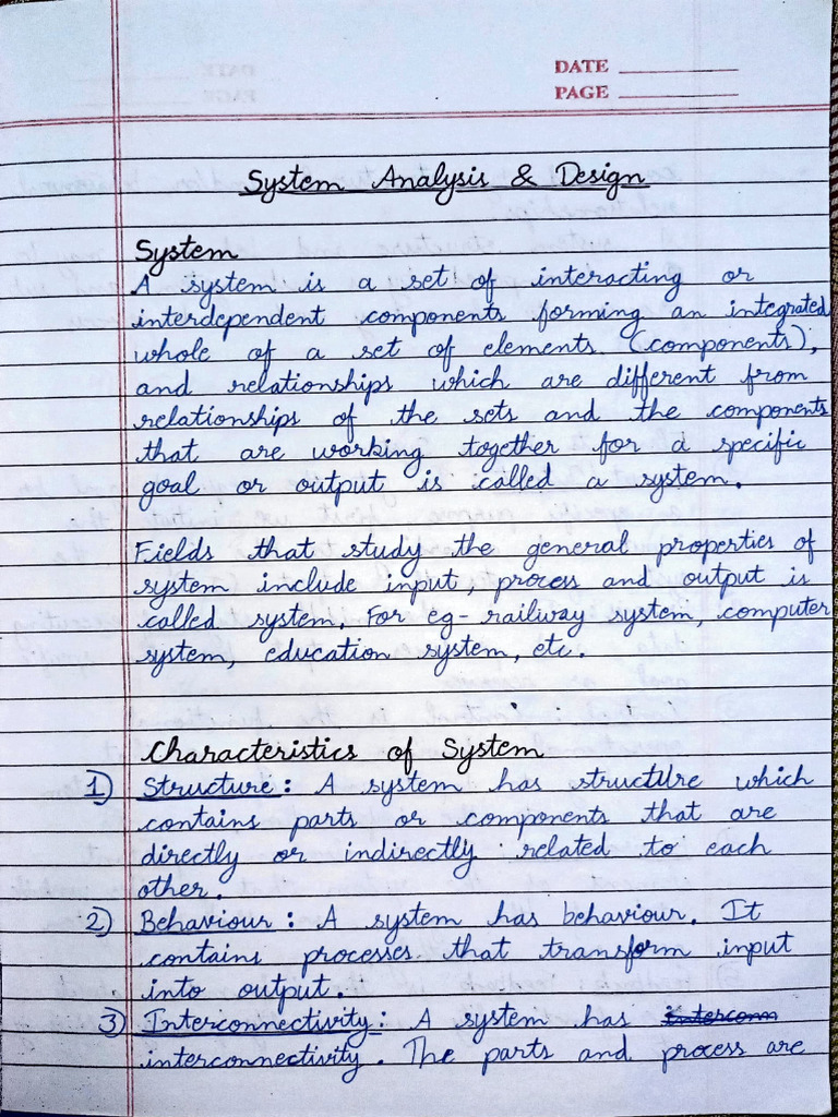 System Analysis & Design (SAD) | PDF