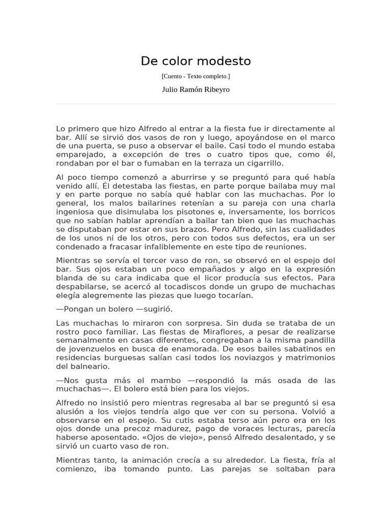 De Color Modesto | PDF